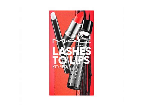 Ripley SET MAC LASHES TO LIPS KIT RED