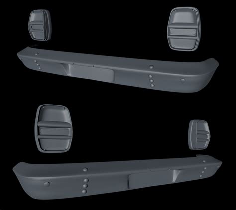 STL File Ford Falcon Sprint Car Back Parte Trasera 3D Printing