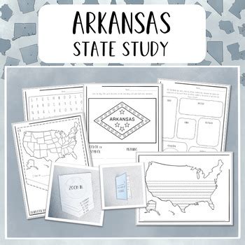Arkansas Worksheet Snapshot Worksheet All About Arkansas TPT