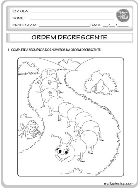 MAILZAINDICA Atividade do Ensino Fundamental de Matemática Descubra