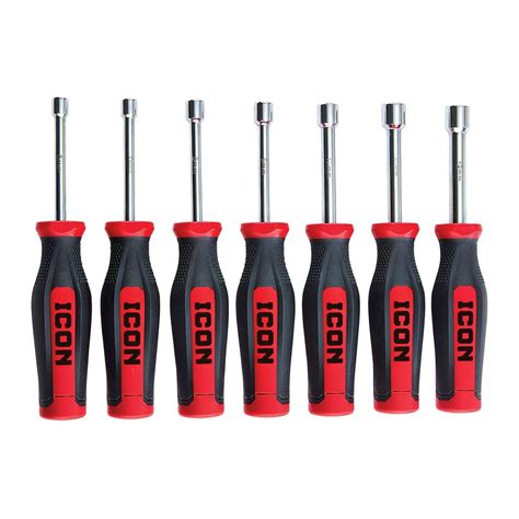 Professional Hollow Shaft Metric Nut Drivers Piece
