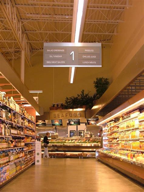 Supermarket Aisle Signs
