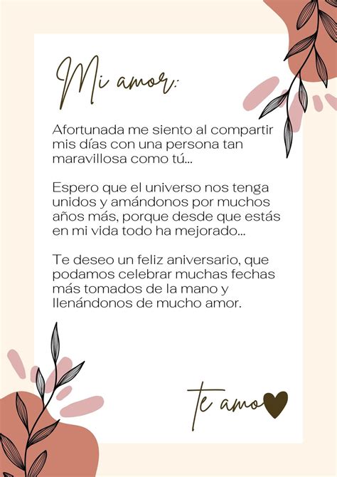 Carta De Cumplea Os Para El Amor De Mi Vida Marinaeiro