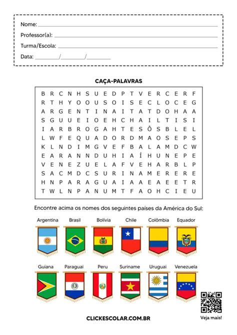 Ca A Palavras Para Imprimir