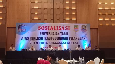 Pdam Tirta Bhagasasi Sosialisasikan Penyesuaian Tarif Atas