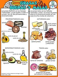 Ideas De Grasas Buenas Y Malas Grasas Buenas Grasa Nutrici N