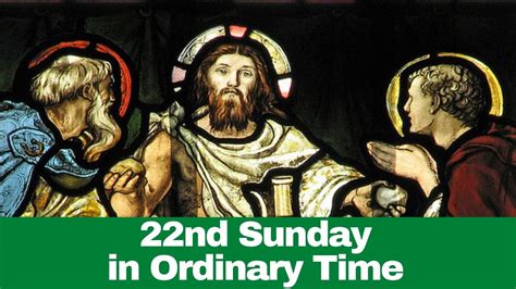 Sunday Mass For The 22nd Sunday In Ordinary Time YouTube