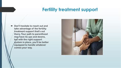 PPT Fertility Treatment Support PowerPoint Presentation Free