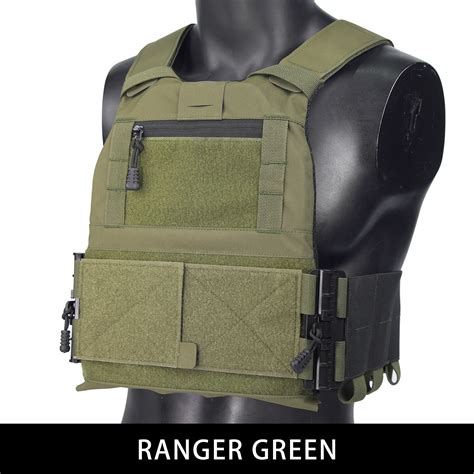 DulBody Armure avec plaque Molle équipement de chasse militaire émail