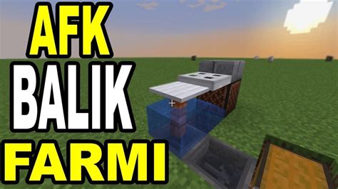M Necraft Bas T Afk Balik Farmi Yapimi Youtube