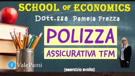 POLIZZA TFM AMMINISTRATORI ESERCIZIO SVOLTO PARTITA DOPPIA YouTube