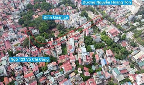 Đường sẽ mở theo quy hoạch ở phường Xuân La Tây Hồ Hà Nội phần 2