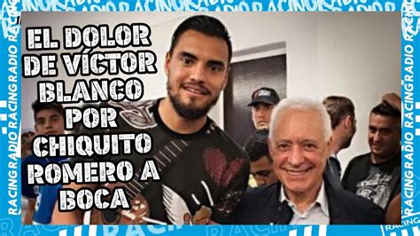 Víctor BLANCO Presidente de RACING mostró el fastidio que le dio