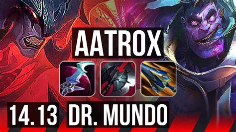 AATROX Vs DR MUNDO TOP 67 Winrate 49k DMG EUW Challenger 14