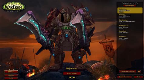 Bajheera Fury Warrior ENRAGED PURSUIT BG Rampage WoW 7 1 5