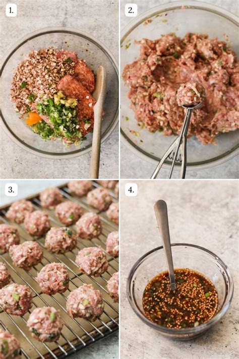 Easy Gluten Free Asian Pork Meatballs No Breadcrumbs