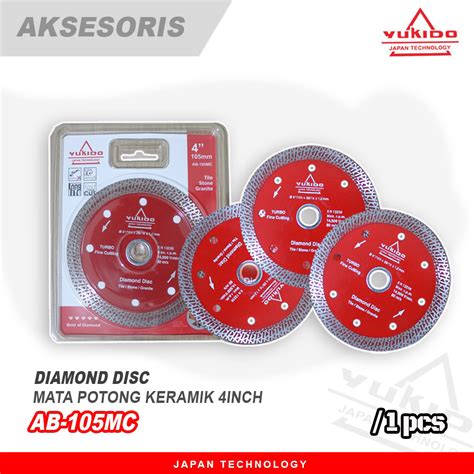 Jual Mata Pisau Potong Keramik Granit Marmer Batu Inch Dsk Diamon