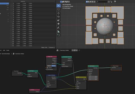 scaling faces by proximity using geometry nodes modeling blender artists community