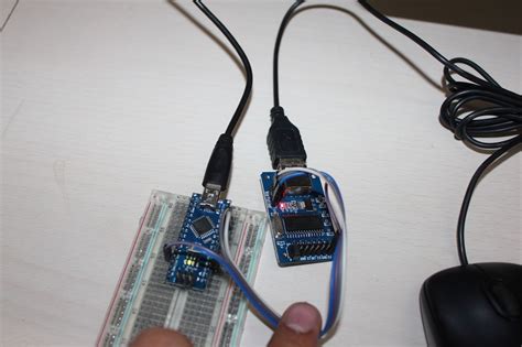interface usb mouse to your arduino using ch375b