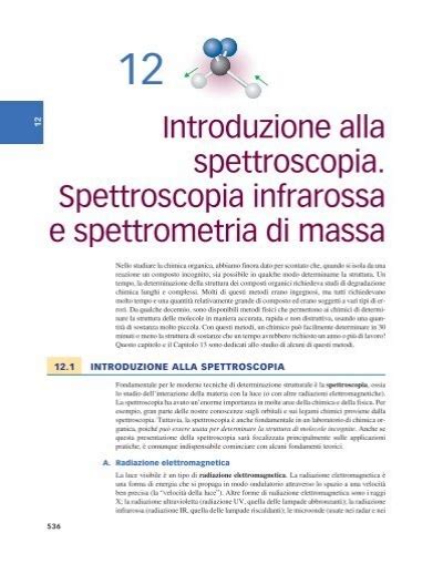 Introduzione Alla Spettroscopia Spettroscopia Infrarossa E EdiSES
