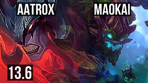 Aatrox Vs Maokai Top M Mastery Games Kr Diamond