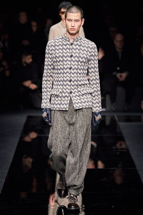Giorgio Armani Fall Menswear Collection Runway Looks Beauty