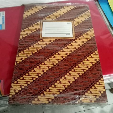 Jual StopMap Batik Kiky Stop Map Batik Satuan Stopmap Folio Murah