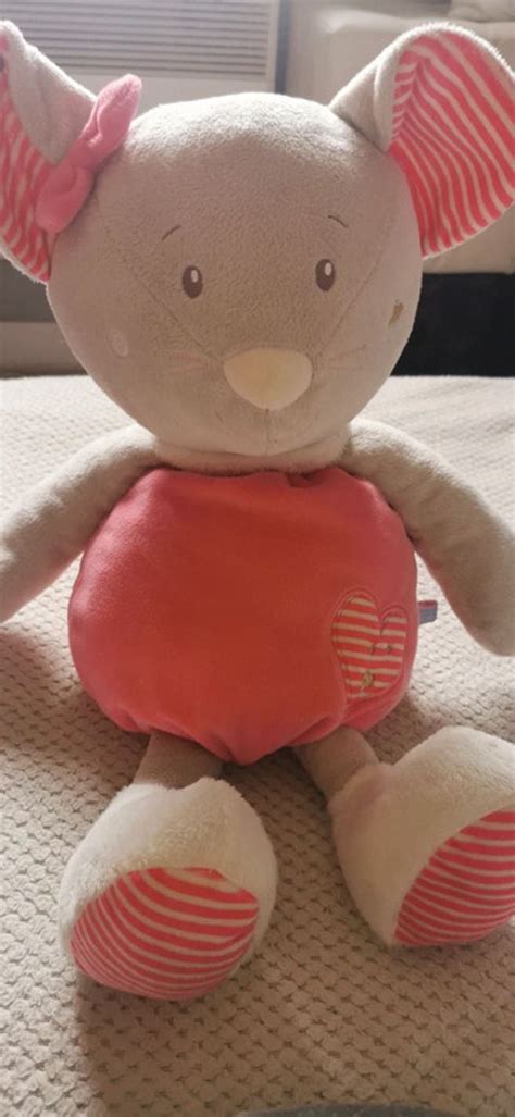 Peluche Souris Range Pyjama Sucre D Orge Sucre D Orge Beebs