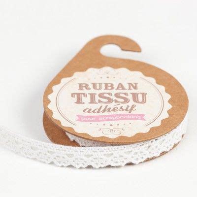Ruban de dentelle adhésive blanche Ruban de dentelle Ruban Adhésif