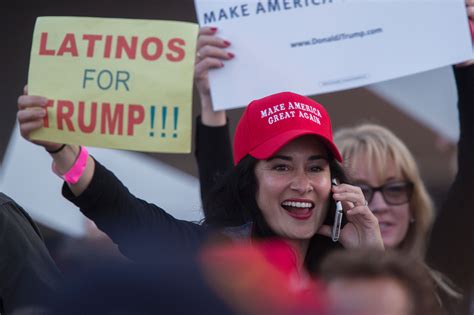 Latinos con Trump lo que está haciendo la campaña del presidente