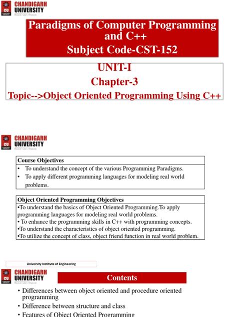 chapter 3 1 basics of object oriented programming pdf object oriented programming class