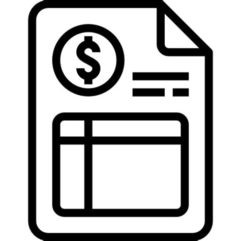 Factura Icono Gratis