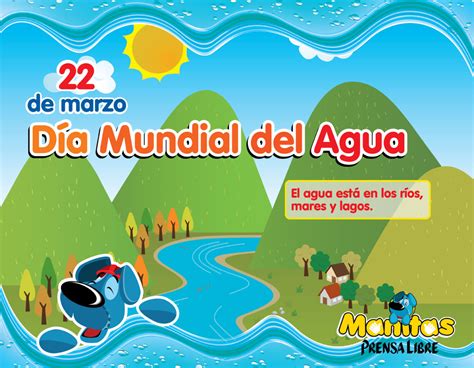 Imágenes para compartir del Día mundial del agua 22 de marzo