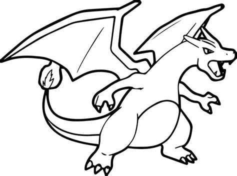 87 Desenhos Do Charizard Para Imprimir E Colorir Pintar