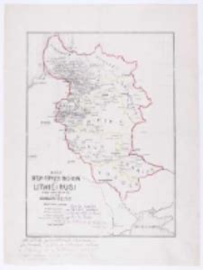 Mapa bitew potyczek 1863 1864 na Litwie i Rusi z datami starć Ułożył