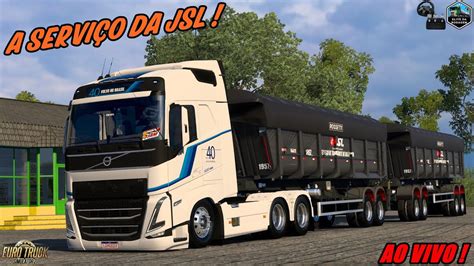LIVE A SERVIÇO DA JSL MAPA ELITE DA RODAGEM EURO TRUCK SIMULATOR
