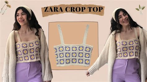 Tl L K Zara Rg Crop Top Tl Ye Rd M Ti Zara Mot Fl