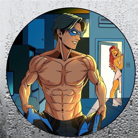 Nightwing And Starfire Nightwing Nightwing And Starfire Robin Starfire