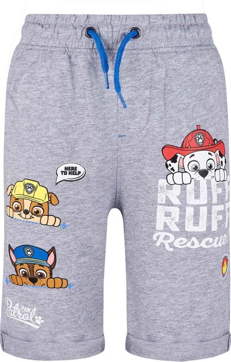 Paw Patrol Korte Broek Grijs Maat 98 Bol