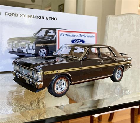 Biante 1 18 Ford Falcon XY GT HO Phase 3 Model Car Royal Umber RARE