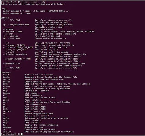 Install And Use Docker Compose On CentOS 8