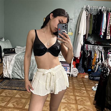 Super Sexy Vintage Black Bra Sheer On Top With Depop