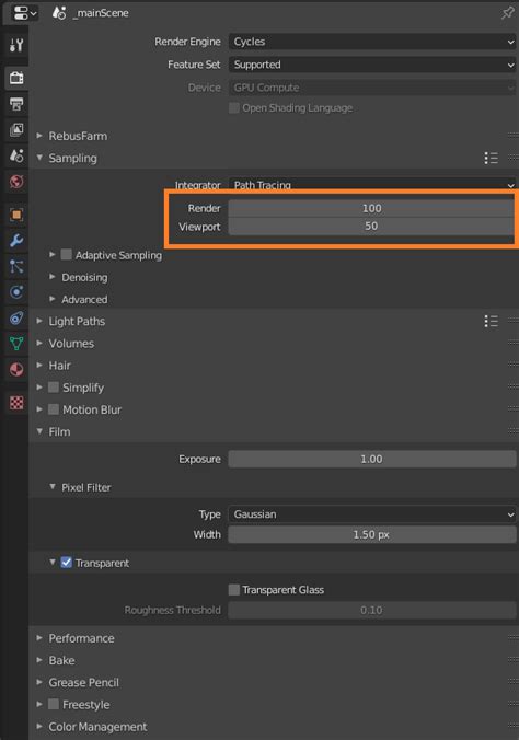Blender Cycles GPU Render Settings Tutorial Rebus Render Farm
