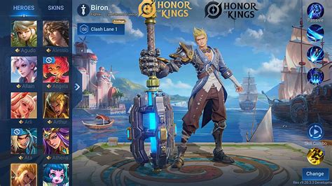 Honor Of Kings Biron Gameplay Youtube