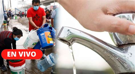 Corte de agua Sedapal este miércoles 26 de abril del 2023 estos son