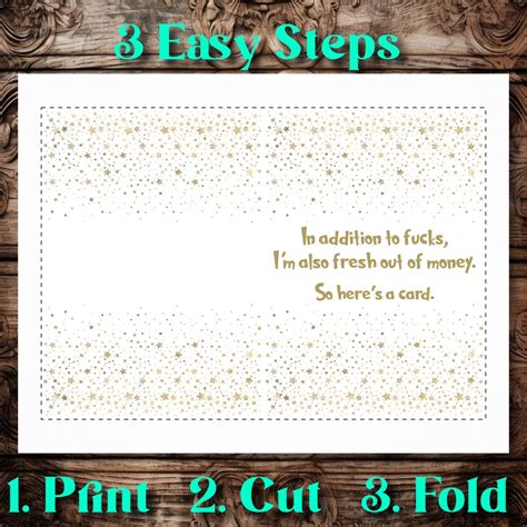 Funny Printable Card For Birthday Funny Printable Christmas Etsy