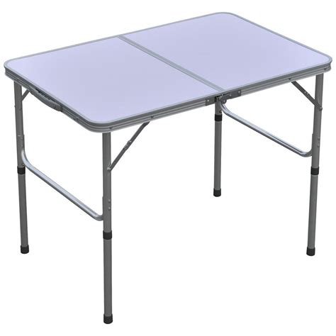 Mesa Dobravel Portatil Vira Maleta Camping Praia 90x60cm Shopee Brasil