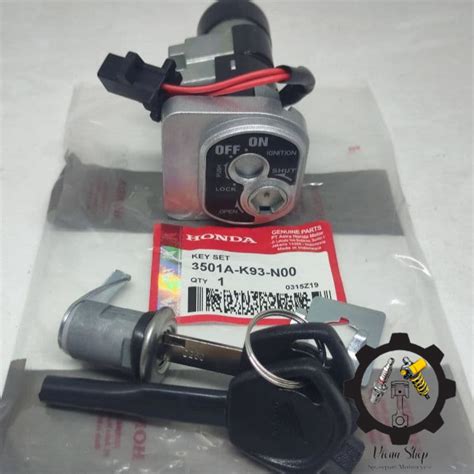Kunci Kontak Jok Keyset Set Assy Scoopy Karbu Lama Vario 110 Techno CBS