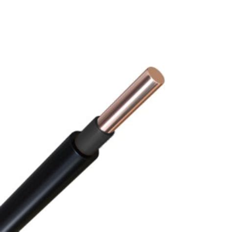 Erdleitung PVC NYY O 1x16 mm² 1 m Bund schwarz 13651