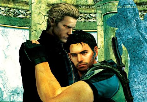 Resient Evil Wesker And Chris By Captain Albertwesker On Deviantart Resident Evil Resident
